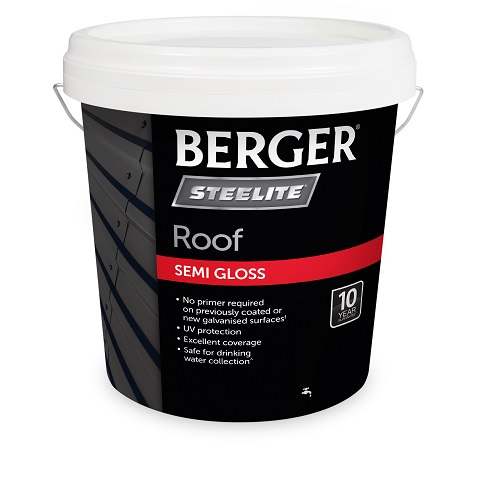 Berger Steelite Roof Semi Gloss